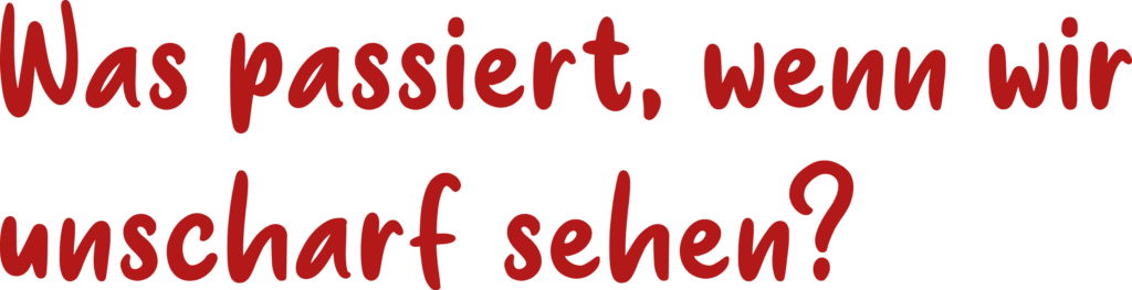 Sehsinn - Medizin & Menschen